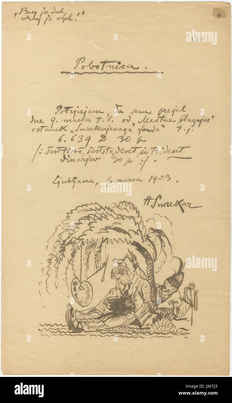 Pobotnica Hinka Smrekarja 1923 Stock Photo - Alamy