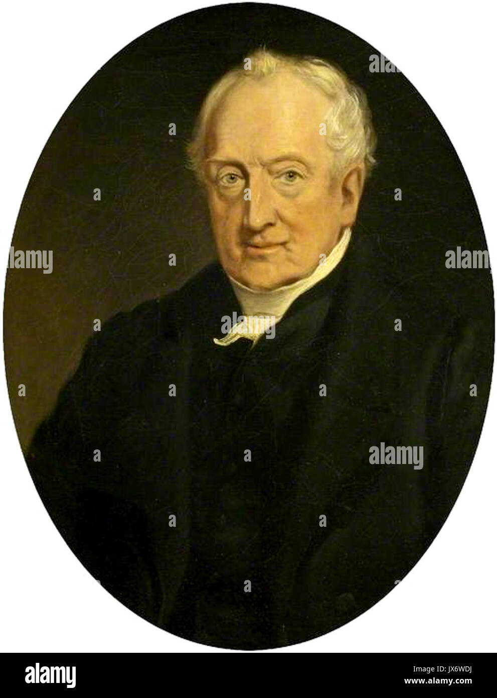 Richard Fowler by Benjamin Brassett Wadham 1863 Stock Photo - Alamy