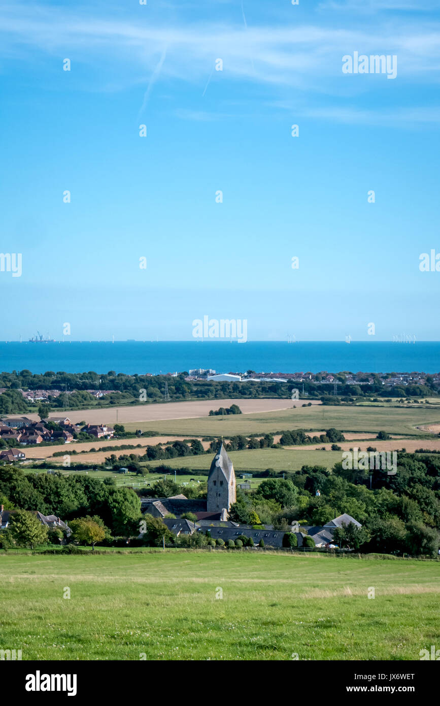 St Mary's church in Sompting, West Sussex Stock Photo - Alamy