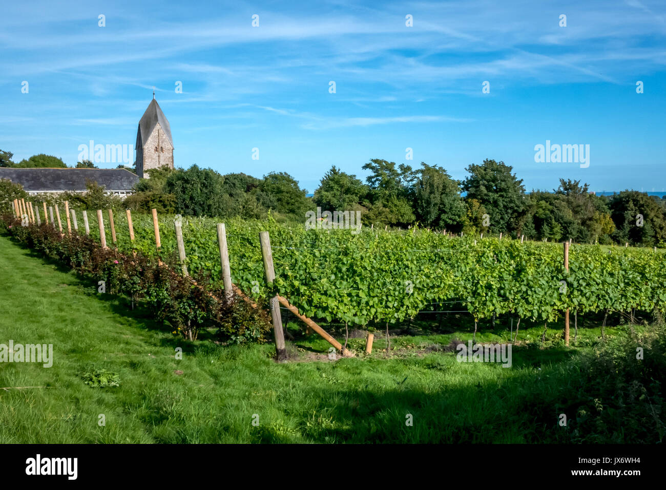 St Mary's church in Sompting, West Sussex Stock Photo - Alamy