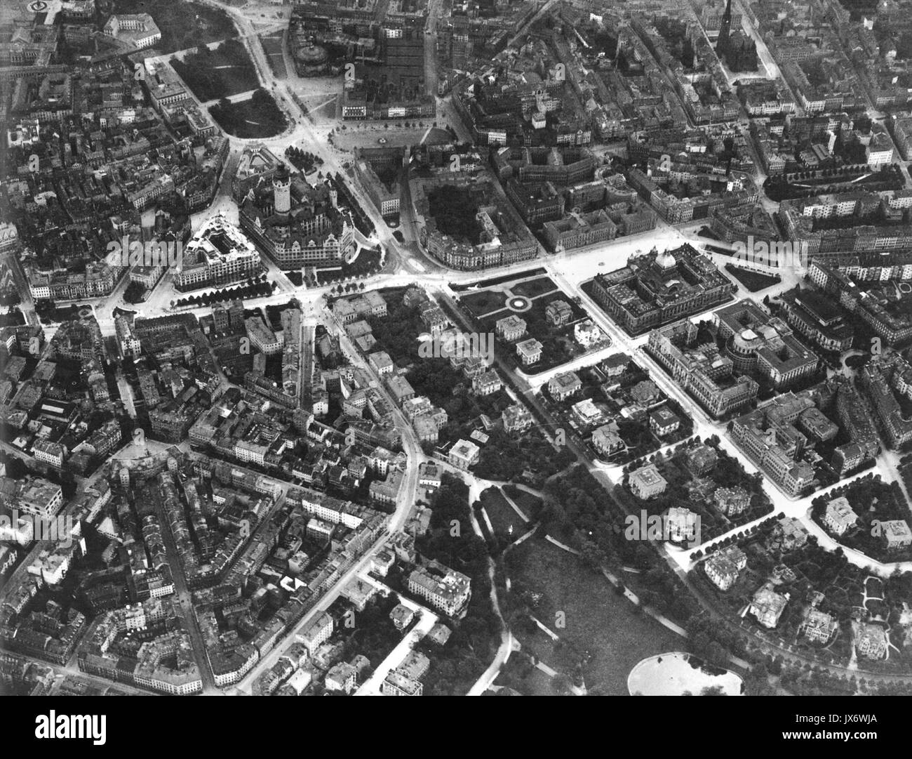 Innenstadt center Black and White Stock Photos & Images - Alamy