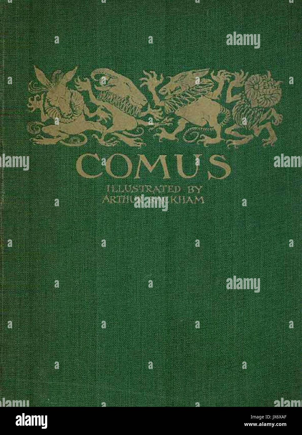 001 1922 Cover of Comus Stock Photo - Alamy