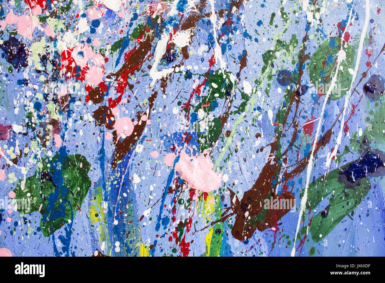 Detail of the Painting as a Background Stock Photo - Alamy