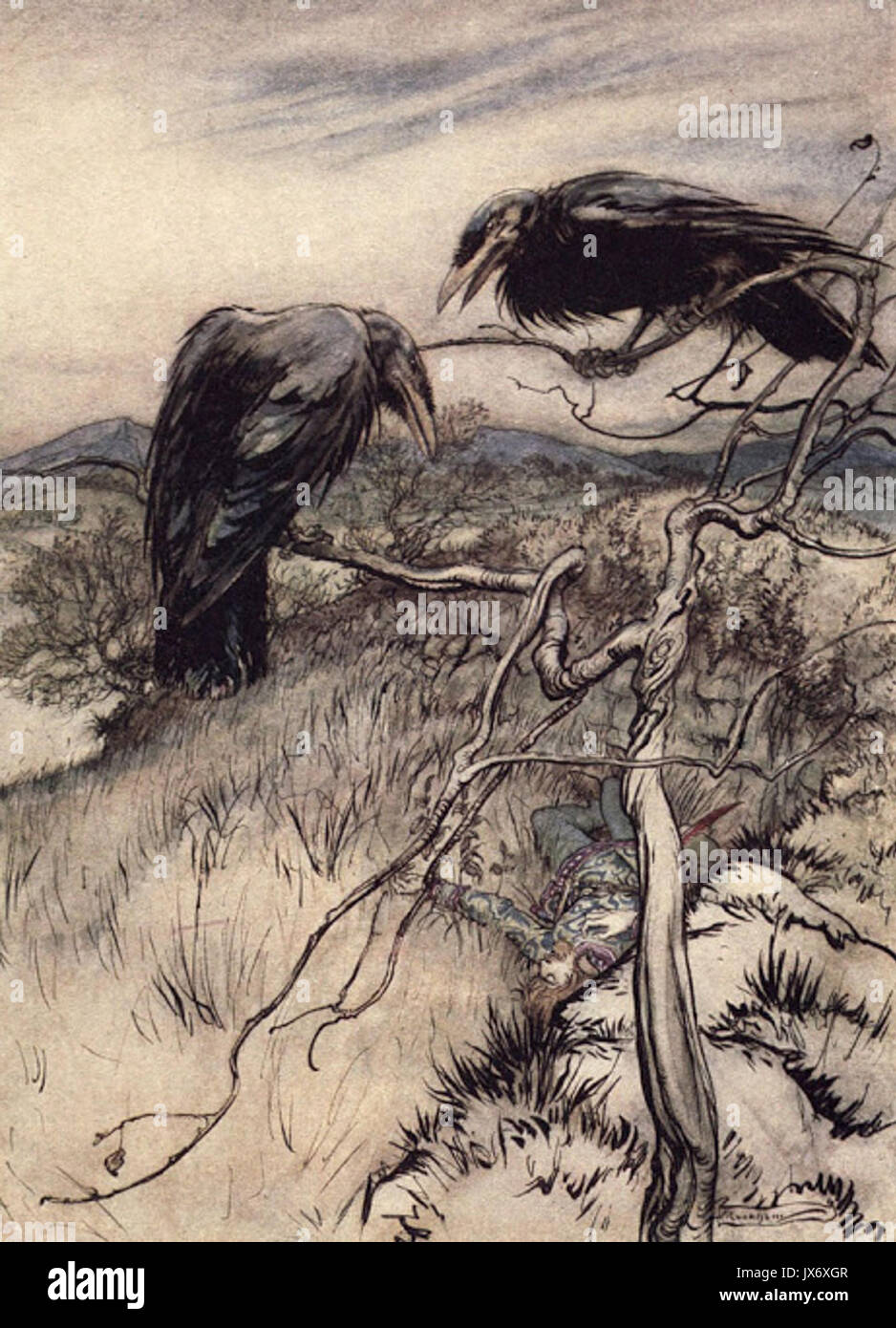 Corbies hi-res stock photography and images - Alamy