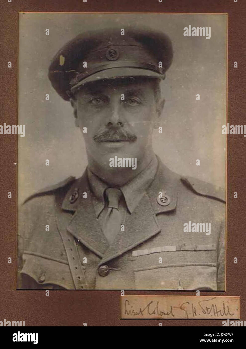 LtCol CollisGeorgeHerbertStHill RoyalNorthDevonHussars Died1917 Stock ...