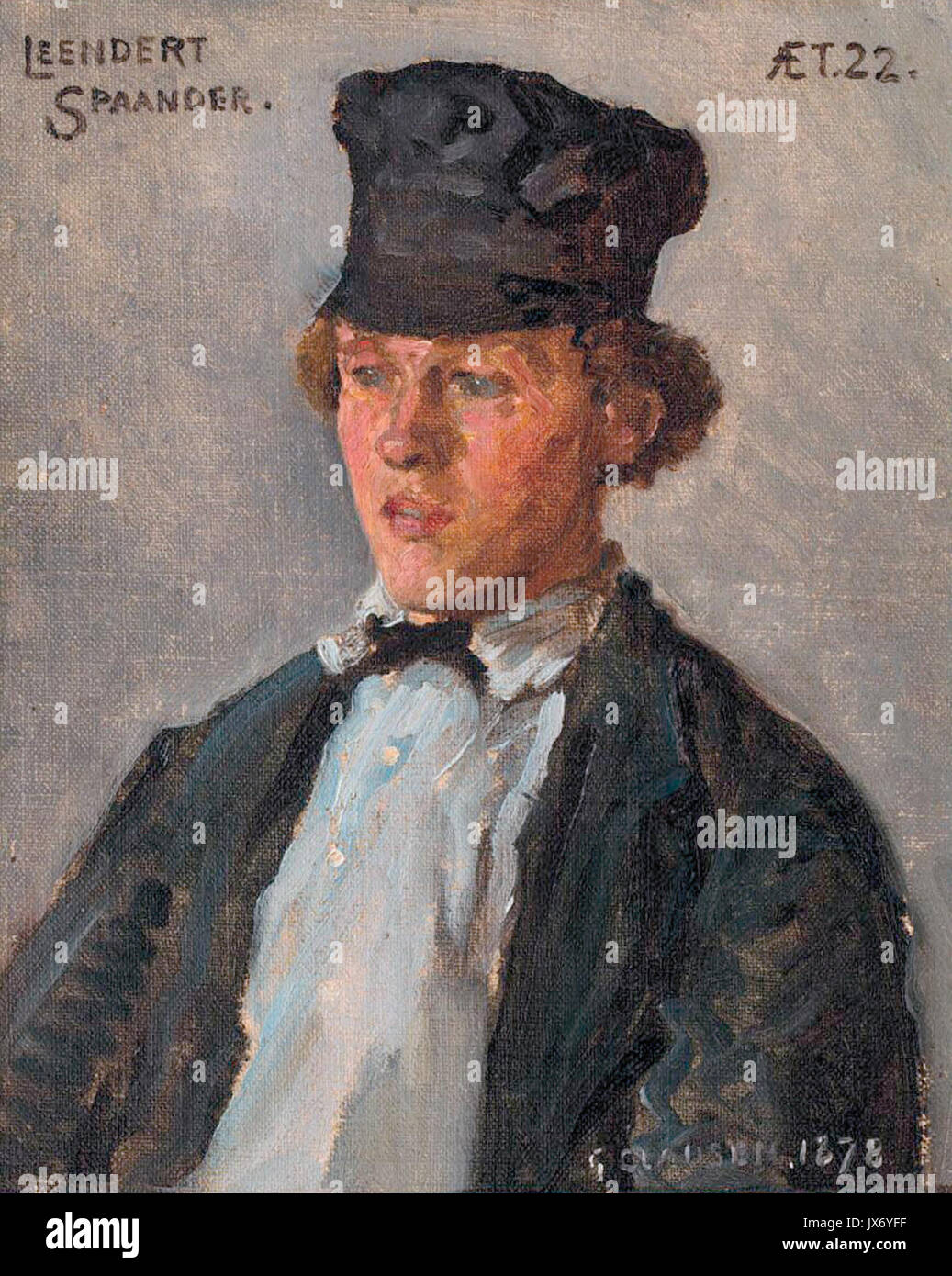 Leendert Spaander, by George Clausen Stock Photo - Alamy