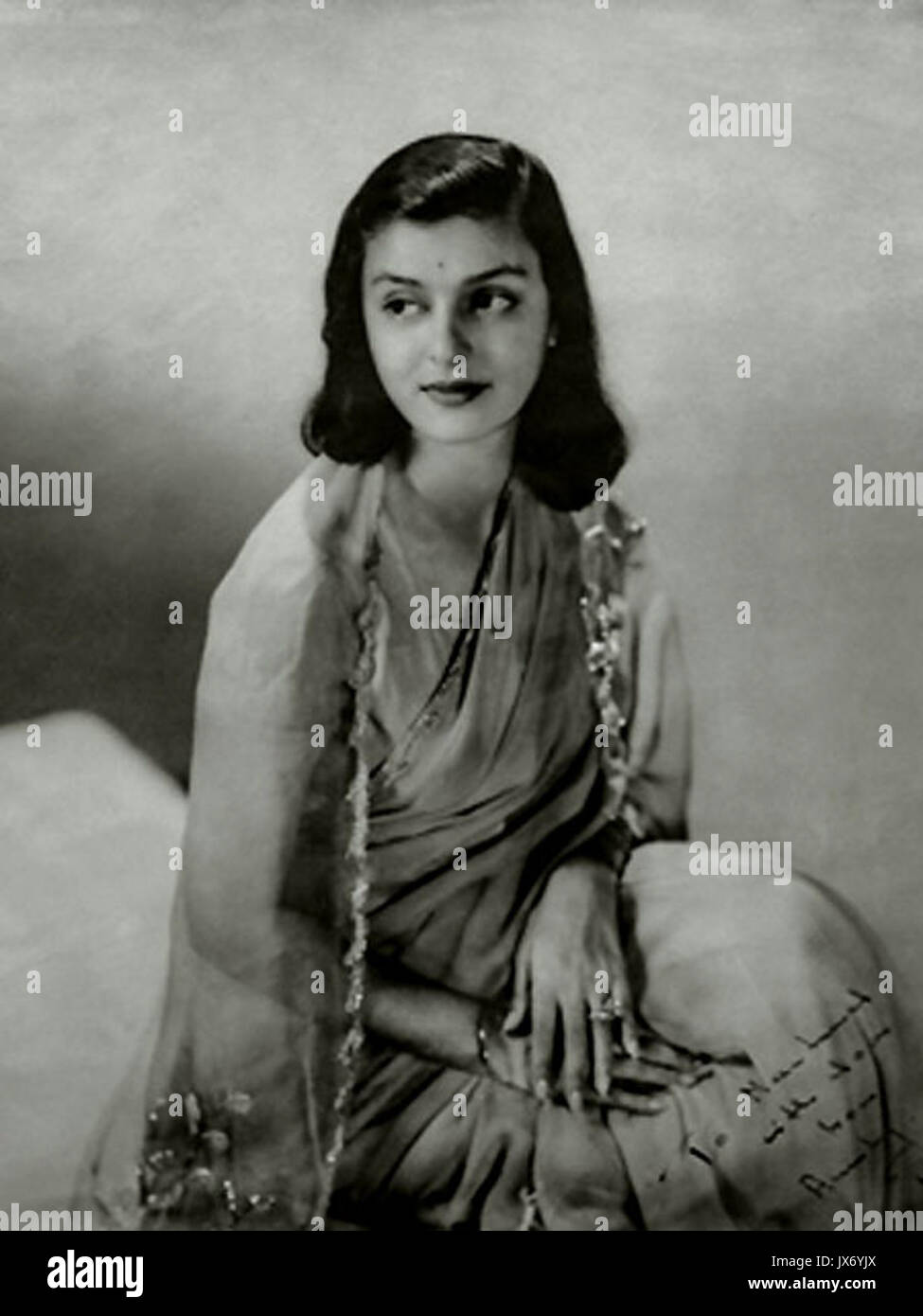 Maharani gayatri devi Stock Photo - Alamy