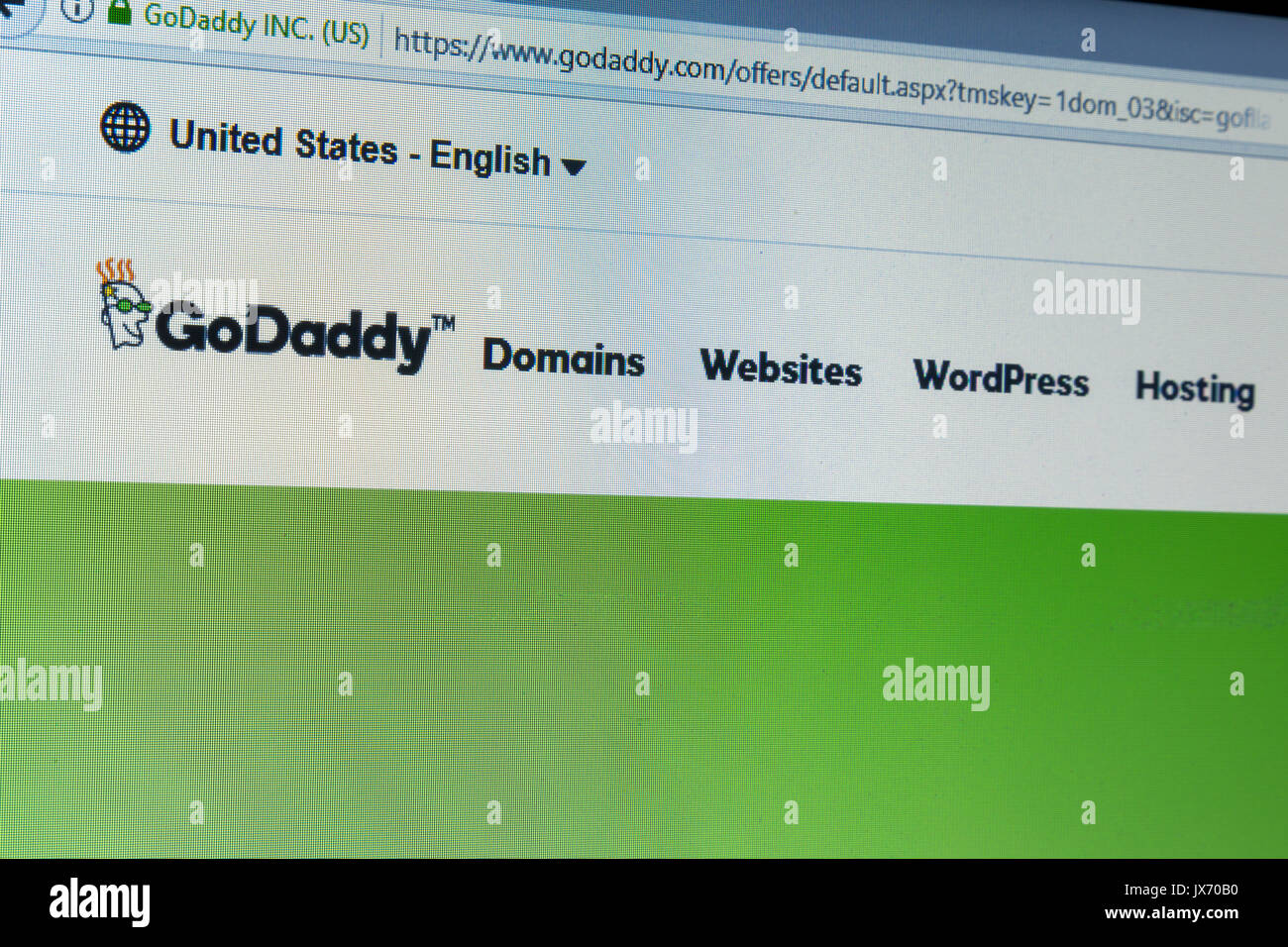 Godaddy hi-res stock photography and images - Alamy