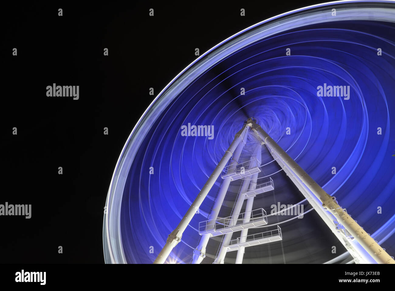 Marina Eye ferris wheel in Abu Dhabi Stock Photo - Alamy