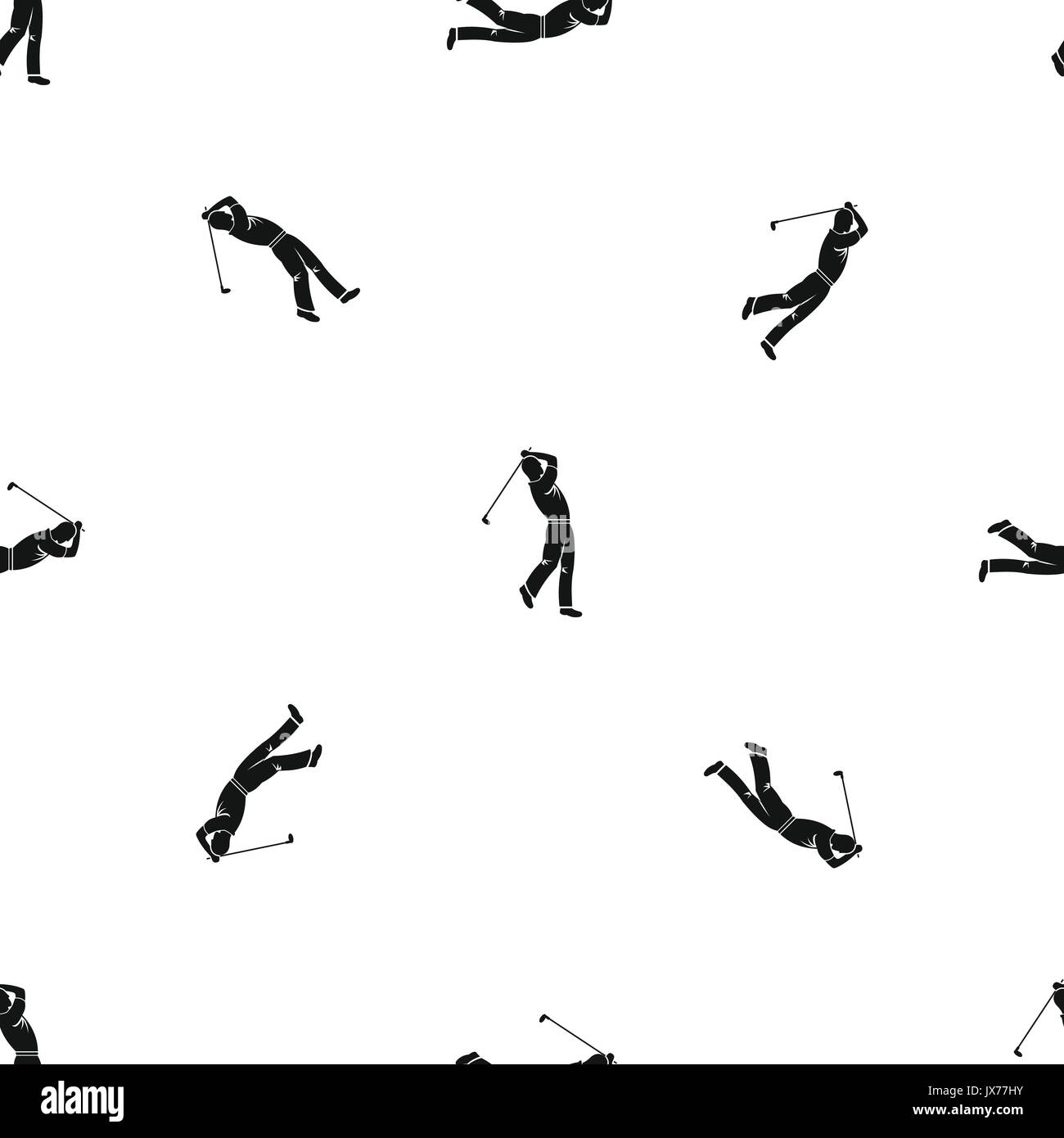 Golf driver black background Stock Vector Images - Alamy