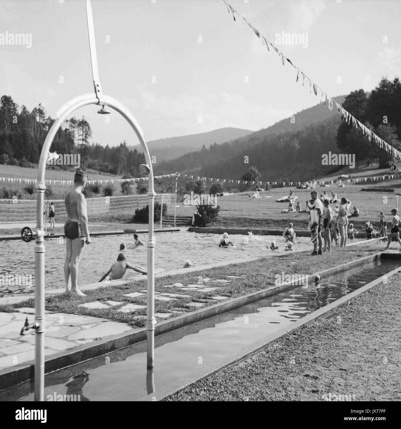 1930s Swimming Pool High Resolution Stock Photography and Images - Alamy