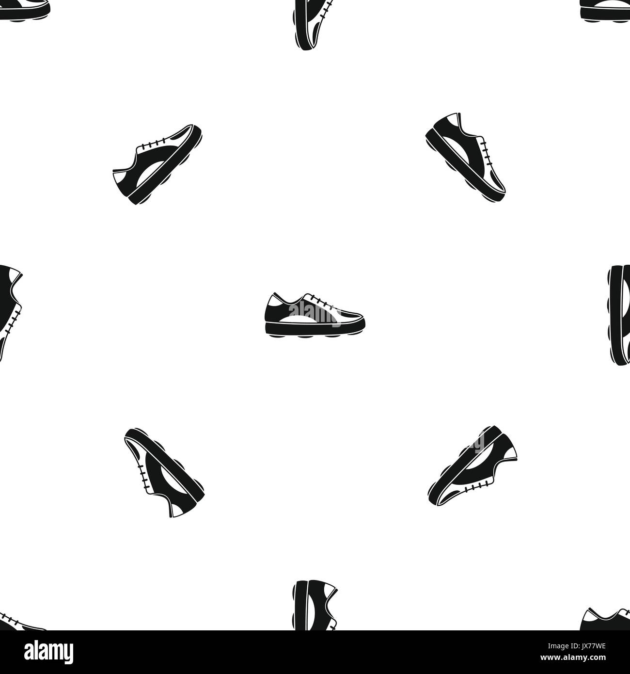 Golf shoe pattern seamless black Stock Vector Image & Art - Alamy