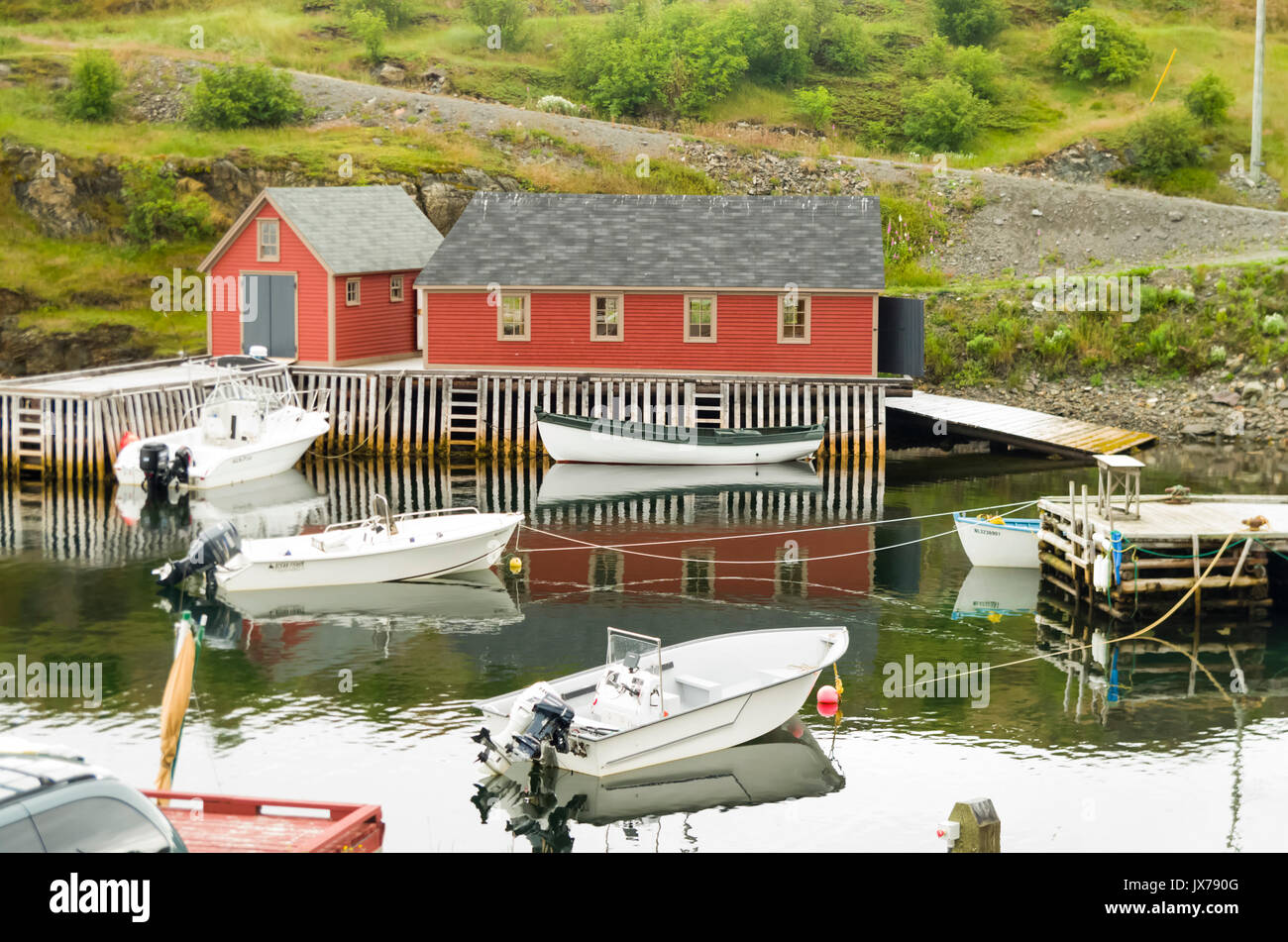 Fishing dory newfoundland hi-res stock photography and images - Alamy