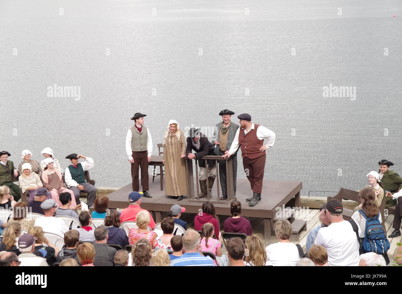 The Pageant has been performed for 25 years. The scenes tell stories ...