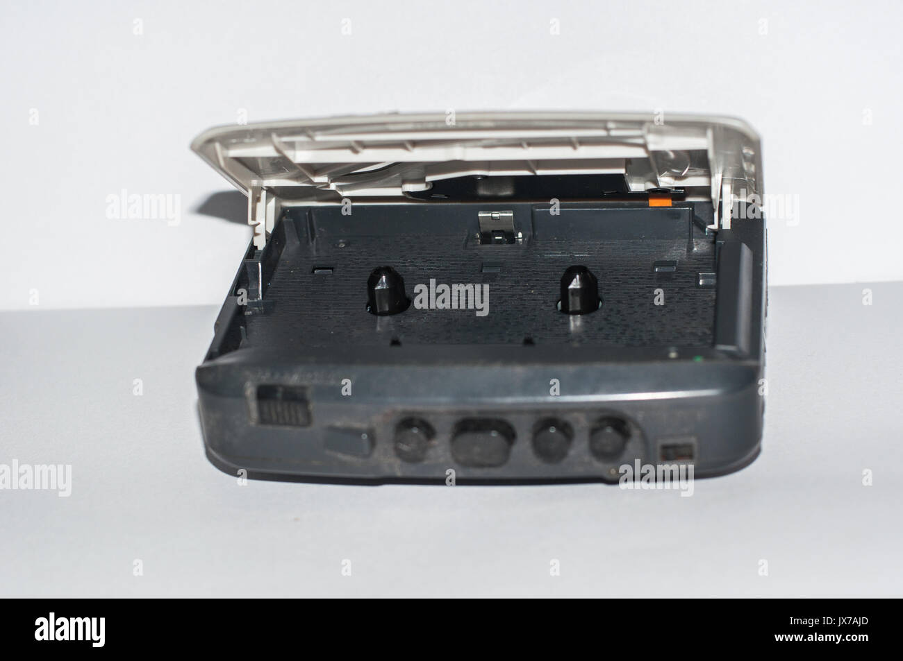 Surabaya,Indonesia - 12 august : this is an old walkman that i used ...