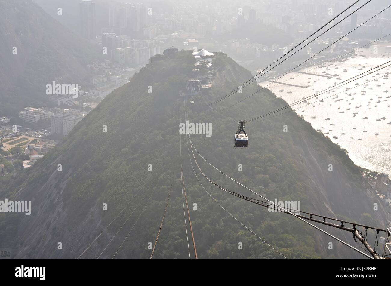A cable car view of Rio de Janeiro Stock Photo - Alamy