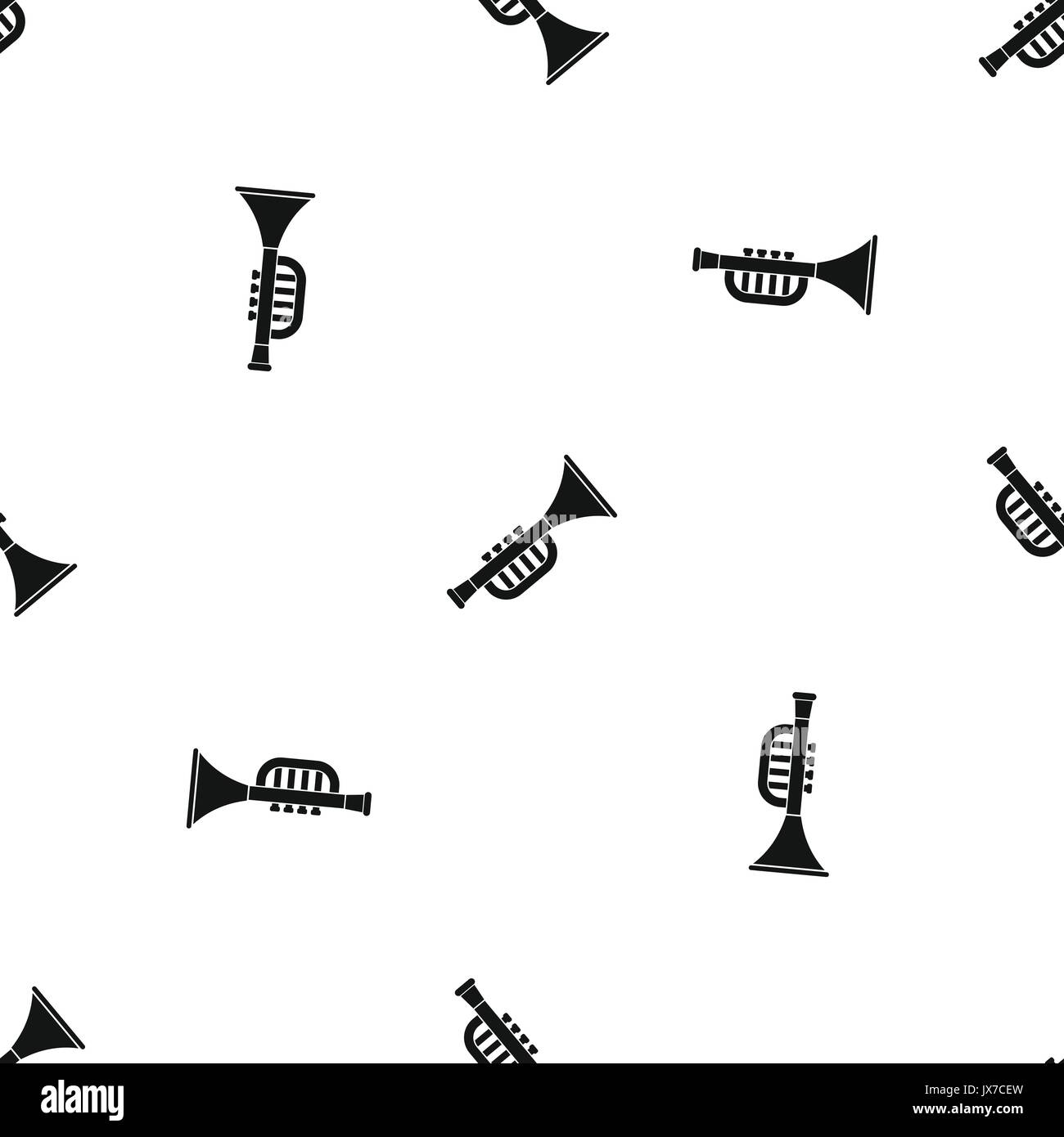 Trumpet toy pattern seamless black Stock Vector Image & Art - Alamy