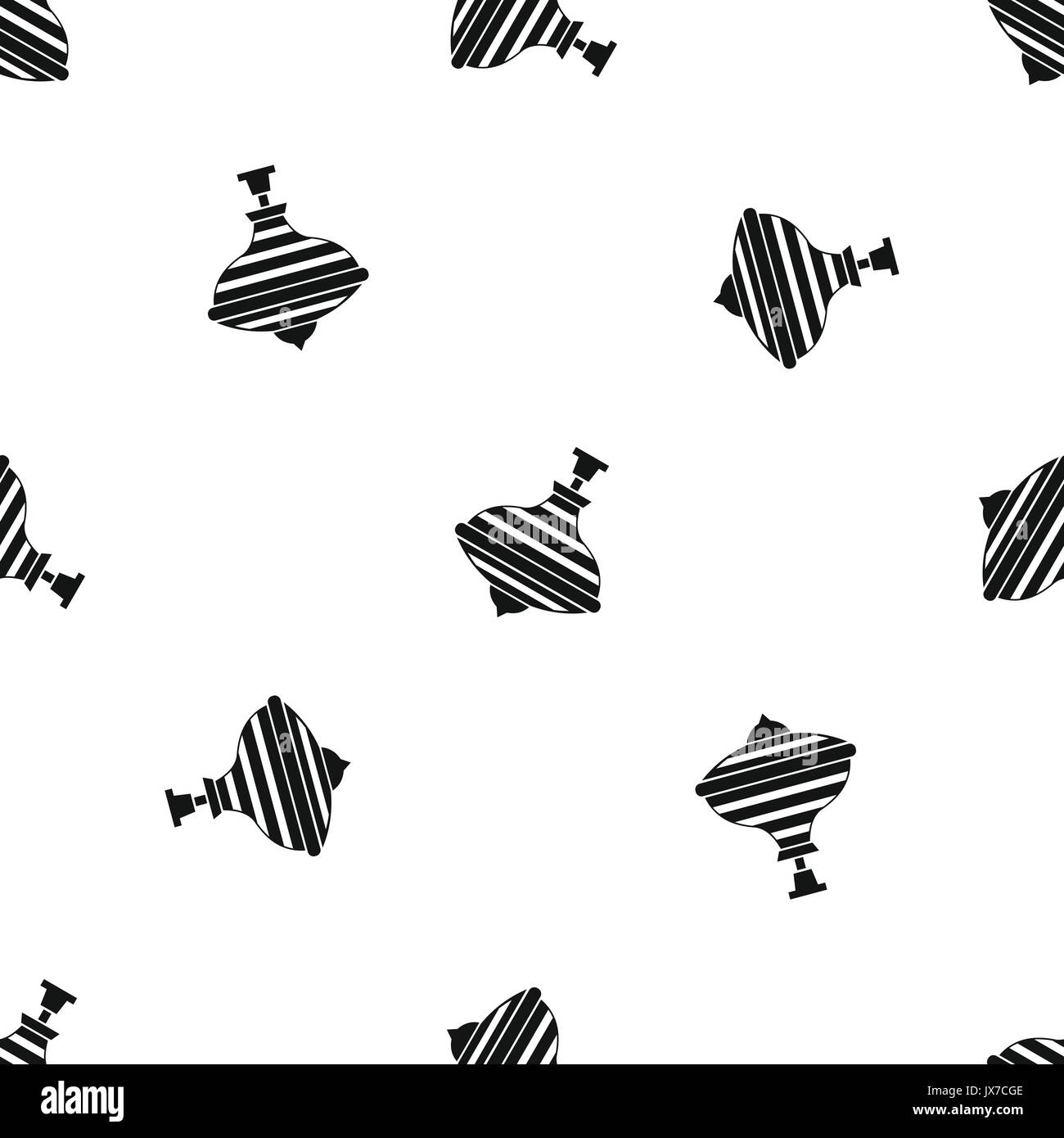 Carousel humming top pattern seamless black Stock Vector Image & Art ...