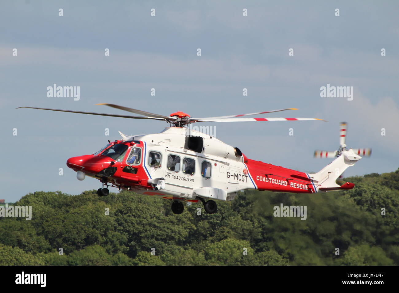 G-MCGT, an AgustaWestland AW189 operated by Bristow Helicopters on ...