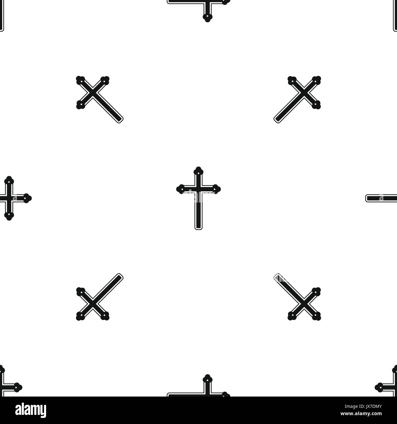 Holy cross pattern seamless black Stock Vector Image & Art - Alamy