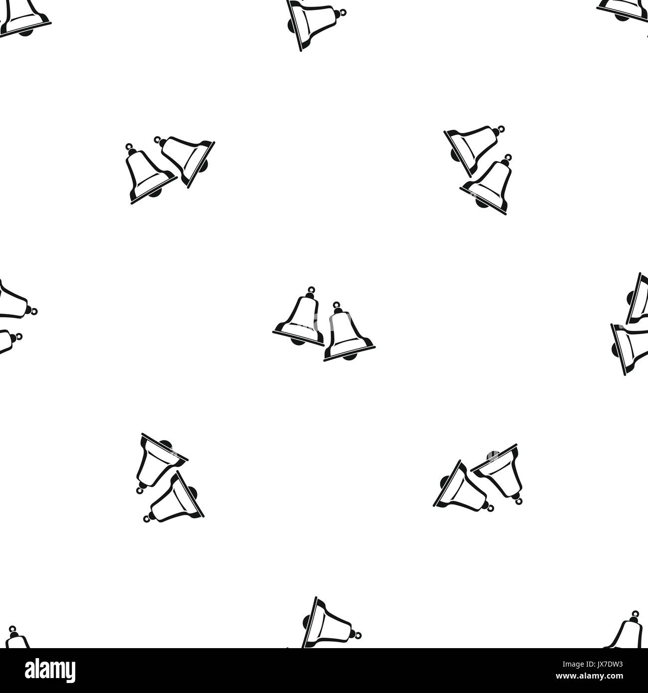 Bells pattern seamless black Stock Vector Image & Art - Alamy