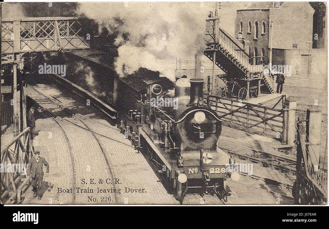 Dover Harbour station Stock Photo - Alamy