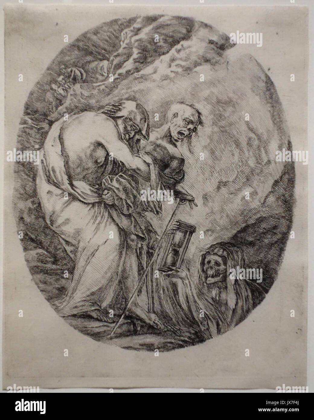 The Five Deaths Death Taking an Old Man to a Tomb, by Stefano Della ...