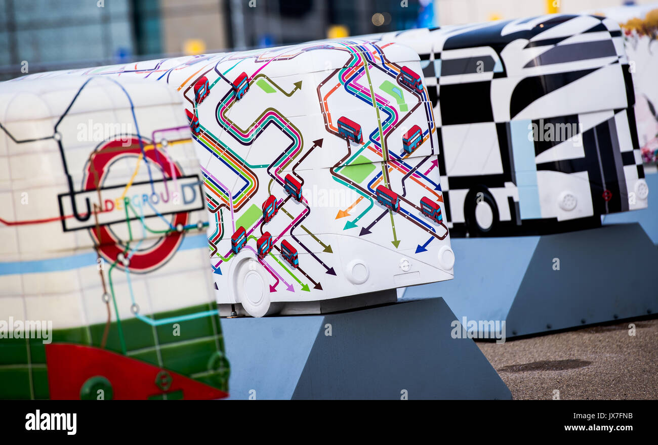 Based on one of London's newest icons, the New Routemaster. Painted and ...