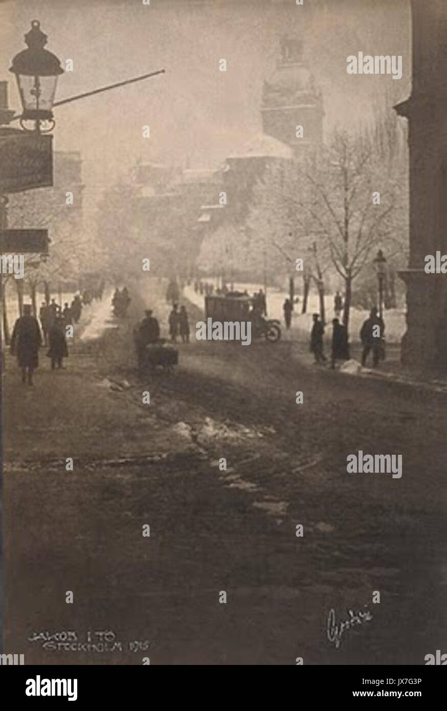 Henry b goodwin stockholm 1915 Stock Photo - Alamy