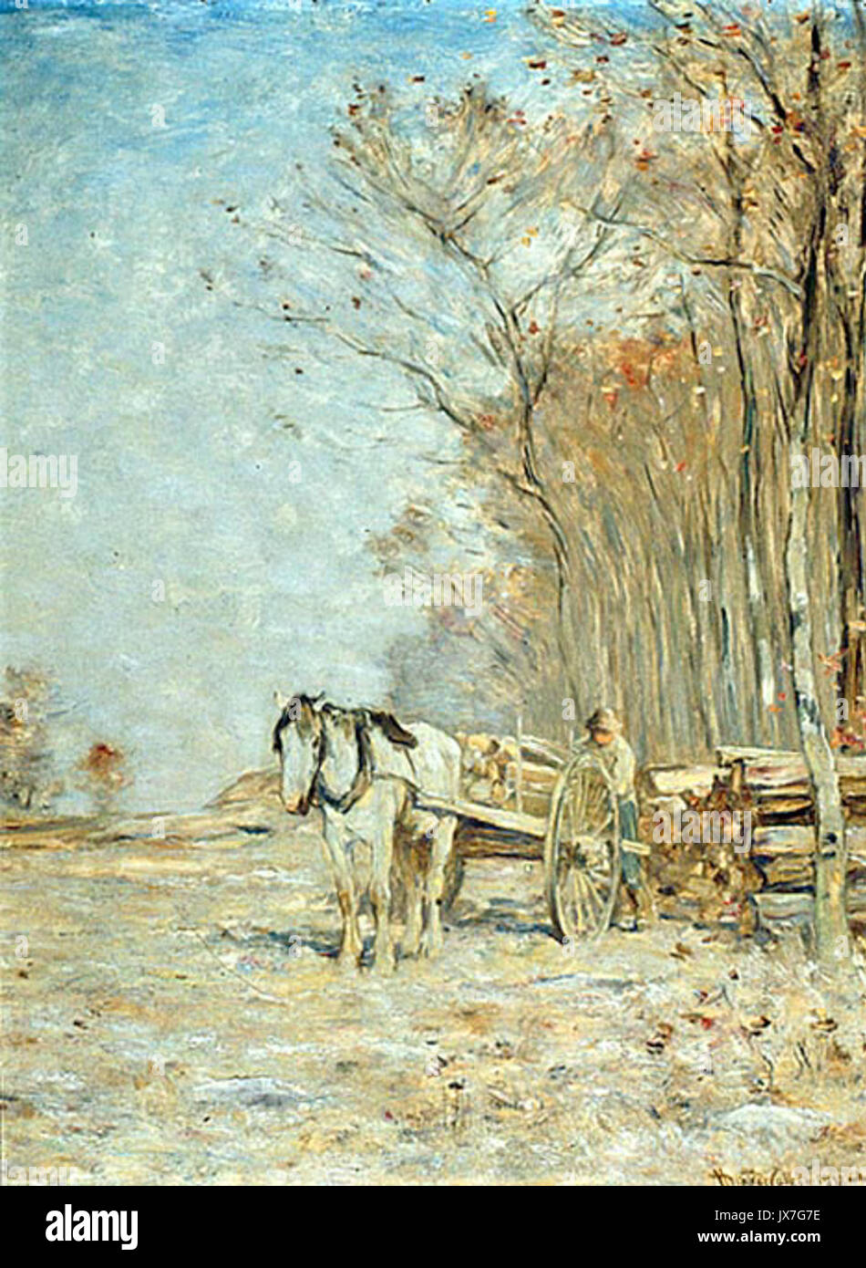 *Horatio Walker* was a Canadian artist known for his depictions of ...