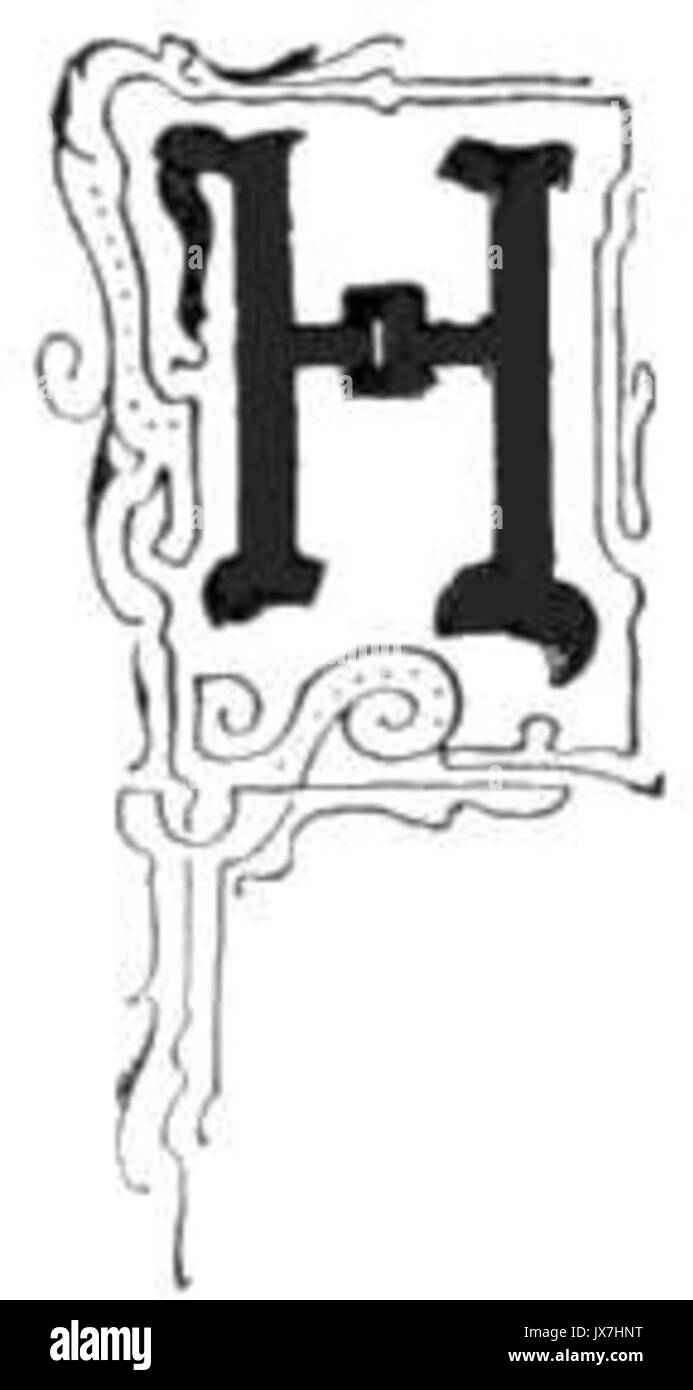 The Letter H Stock Photo - Alamy