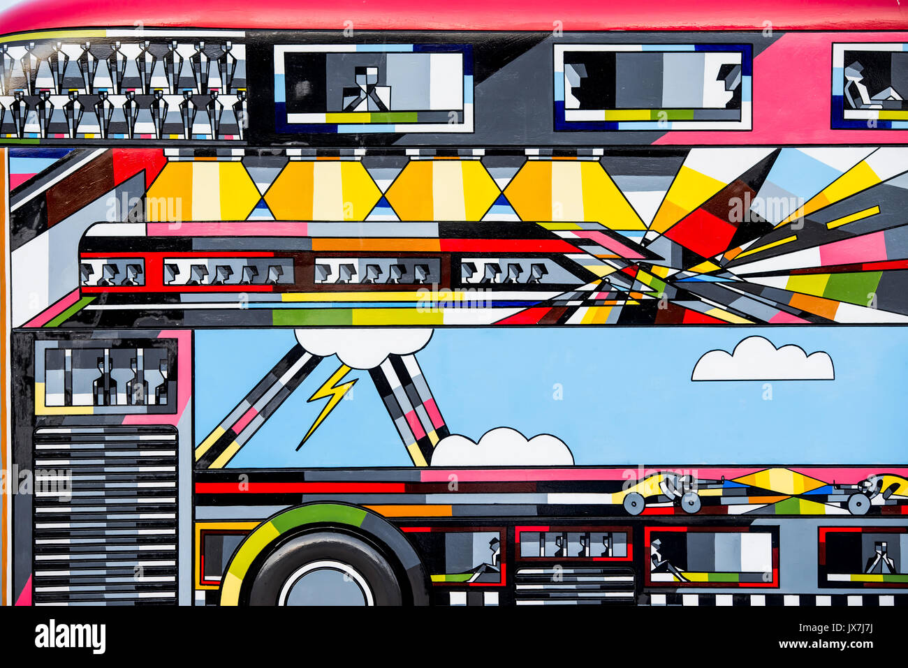 Based on one of London's newest icons, the New Routemaster. Painted and ...