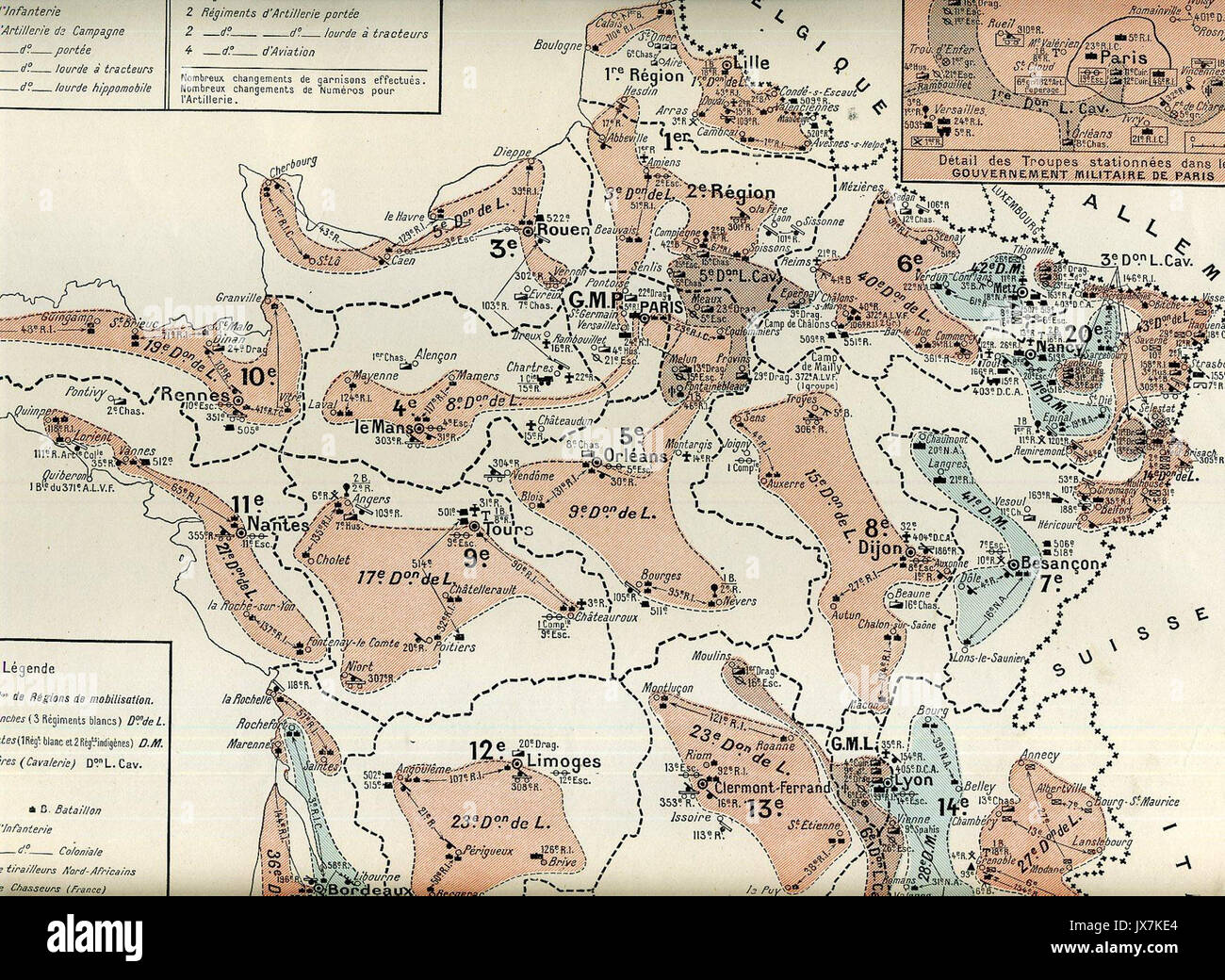Map of la patrie hi-res stock photography and images - Alamy