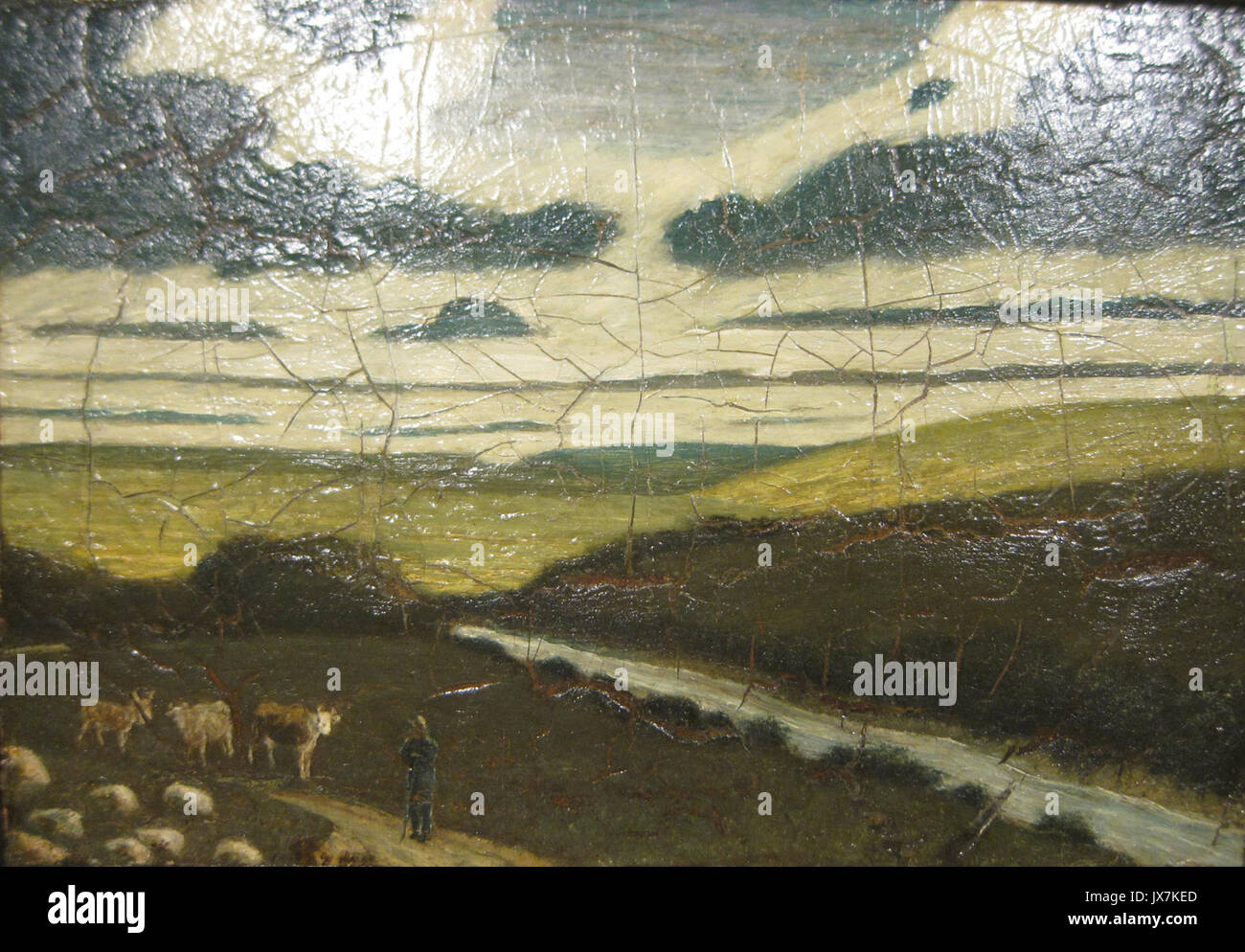 Landscape by Albert Pinkham Ryder, 1897 1898 Stock Photo - Alamy