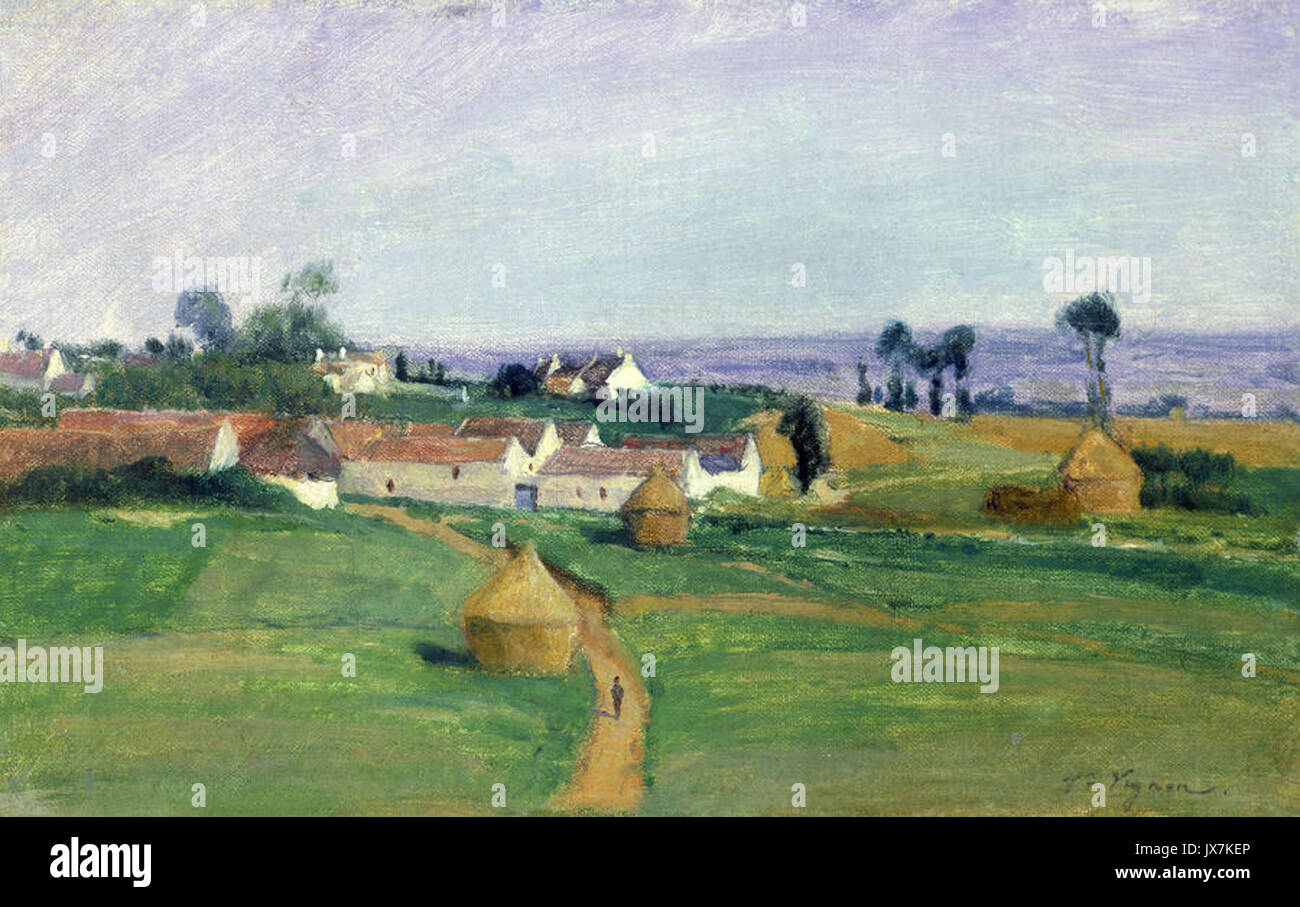 Victor Vignon's landscape artwork captures the essence of natural ...
