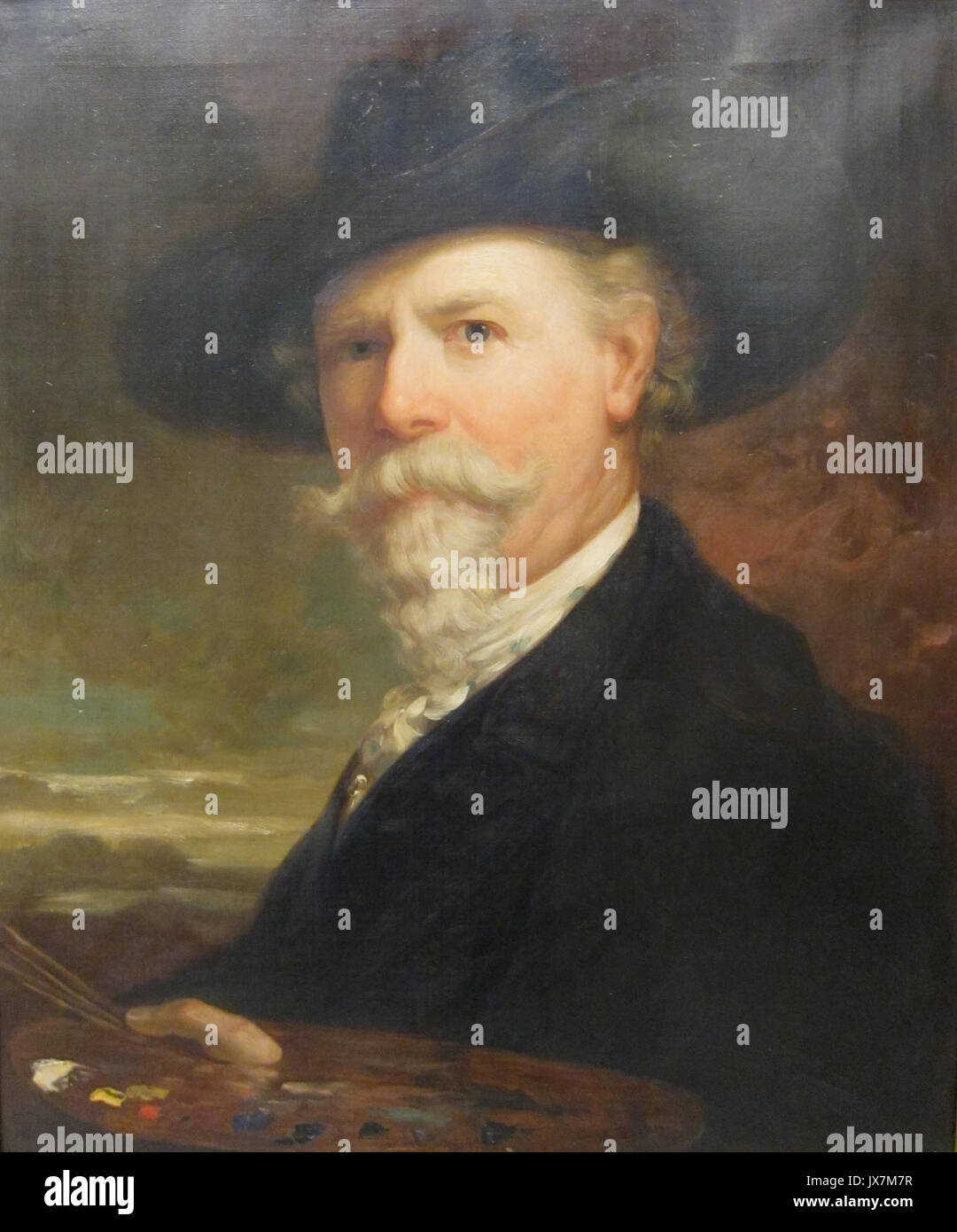This portrait by George Henry Story, painted in 1902, depicts the ...