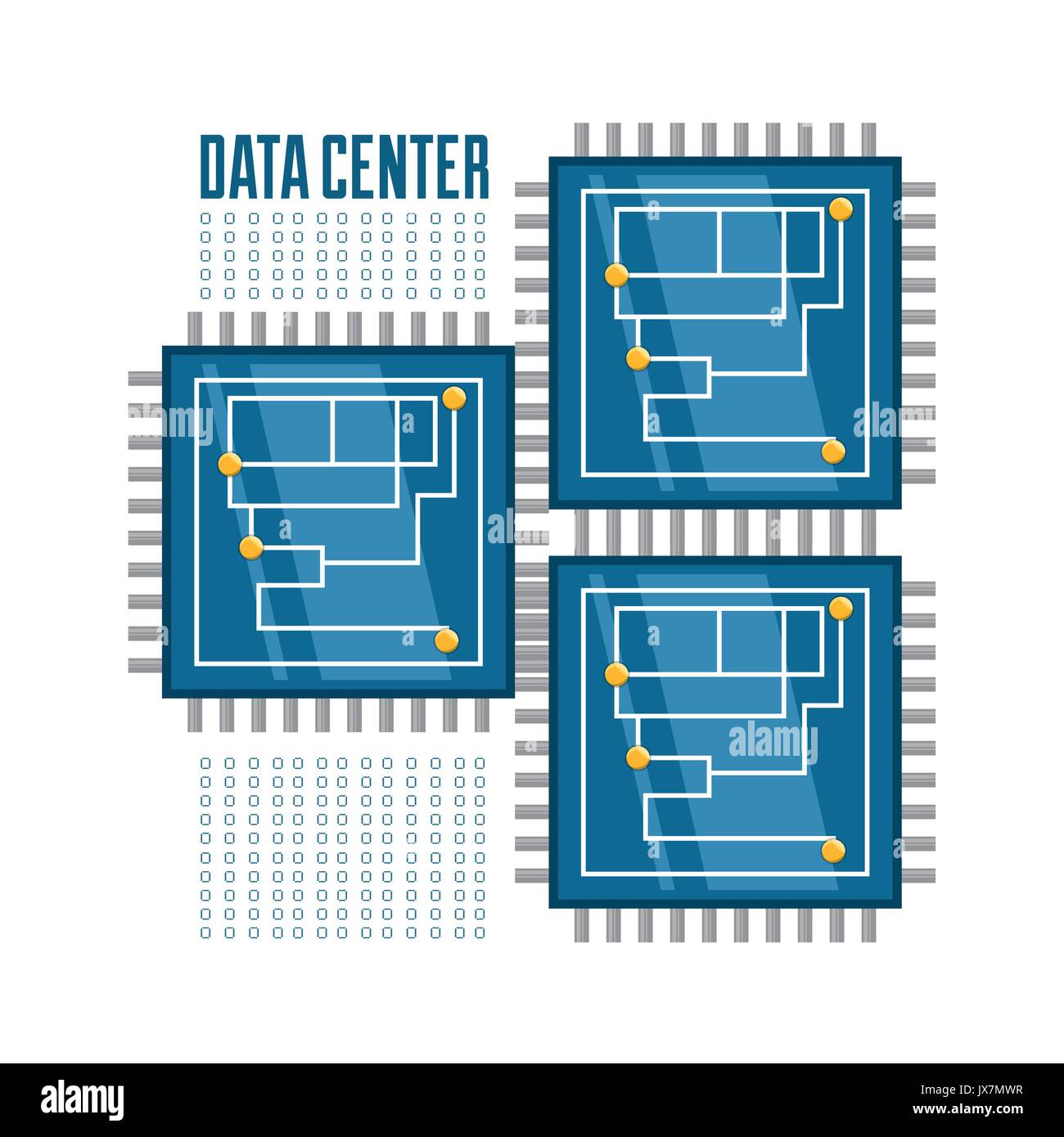 connecting information with data center Stock Vector Image & Art - Alamy