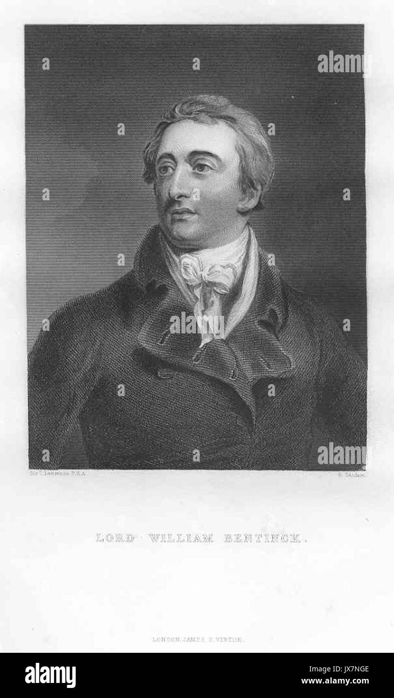 Lord william bentinck Stock Photo - Alamy