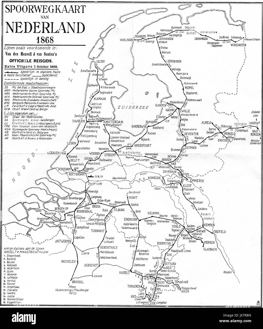 Nederland map Black and White Stock Photos & Images - Alamy