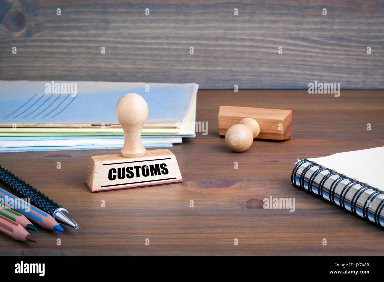 Customs declaration form hi-res stock photography and images - Alamy