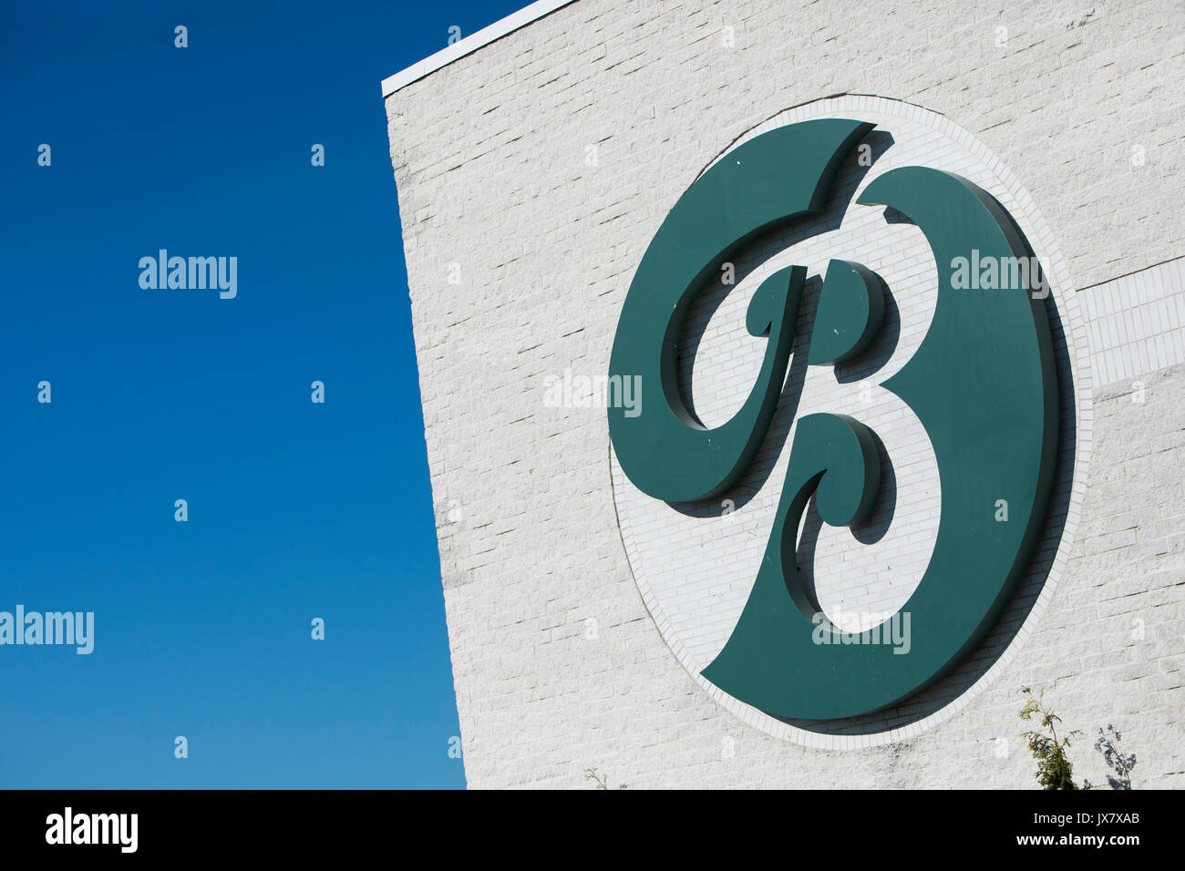 A logo sign outside of a Boscov's retail store in Camp Hill ...