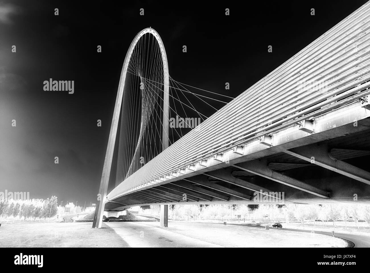 Italy Emilia Romagna Reggio Emilia The bridge Bridge was designed by ...