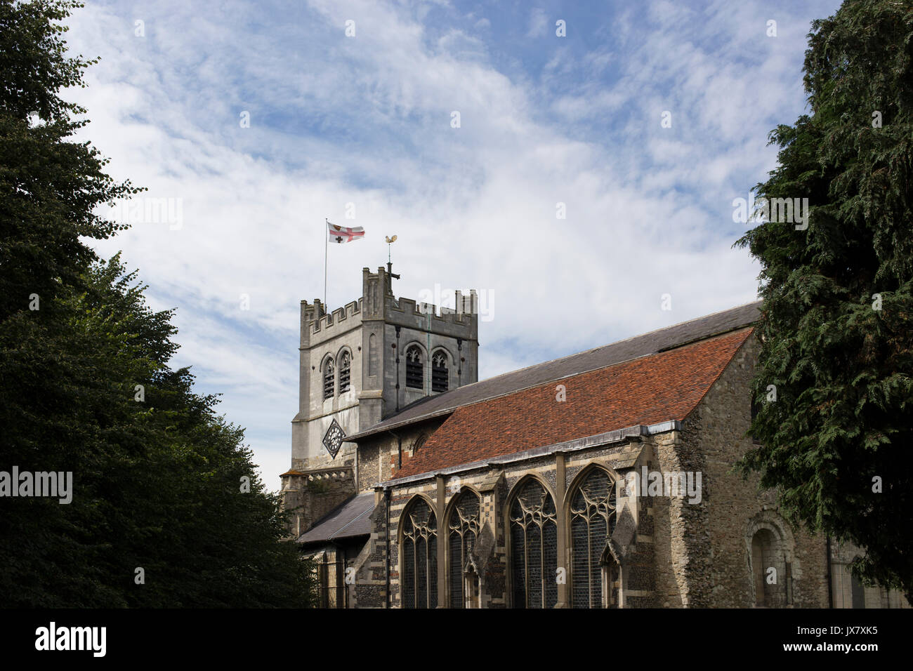 The Abbey Church, Waltham Abbey, Epping Forest, Essex Stock Photo - Alamy