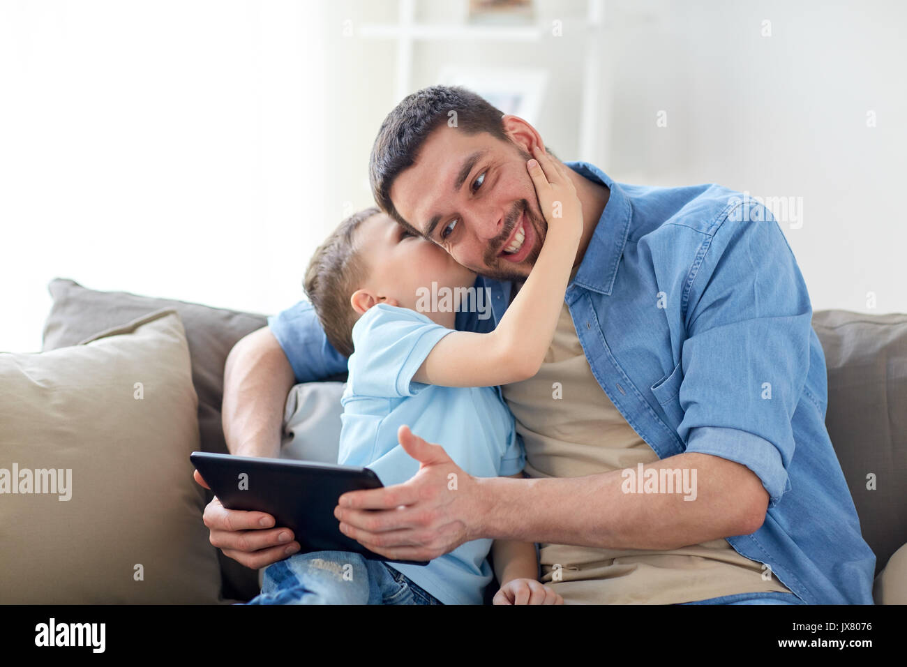 Child tablet hi-res stock photography and images - Alamy