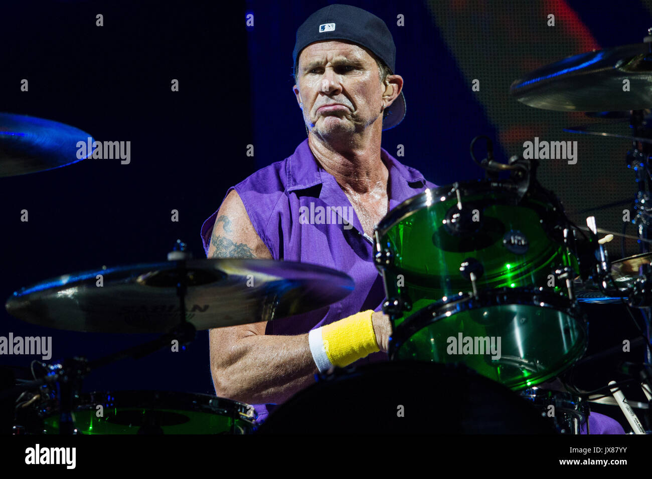 Torino, Italy 11th of October 2016 Red Hot Chili Peppers performs live at Pala Alpitour, Torino ...