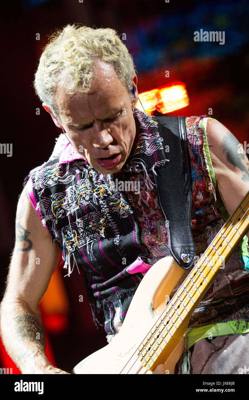 Torino, Italy 11th of October 2016 Red Hot Chili Peppers performs live ...