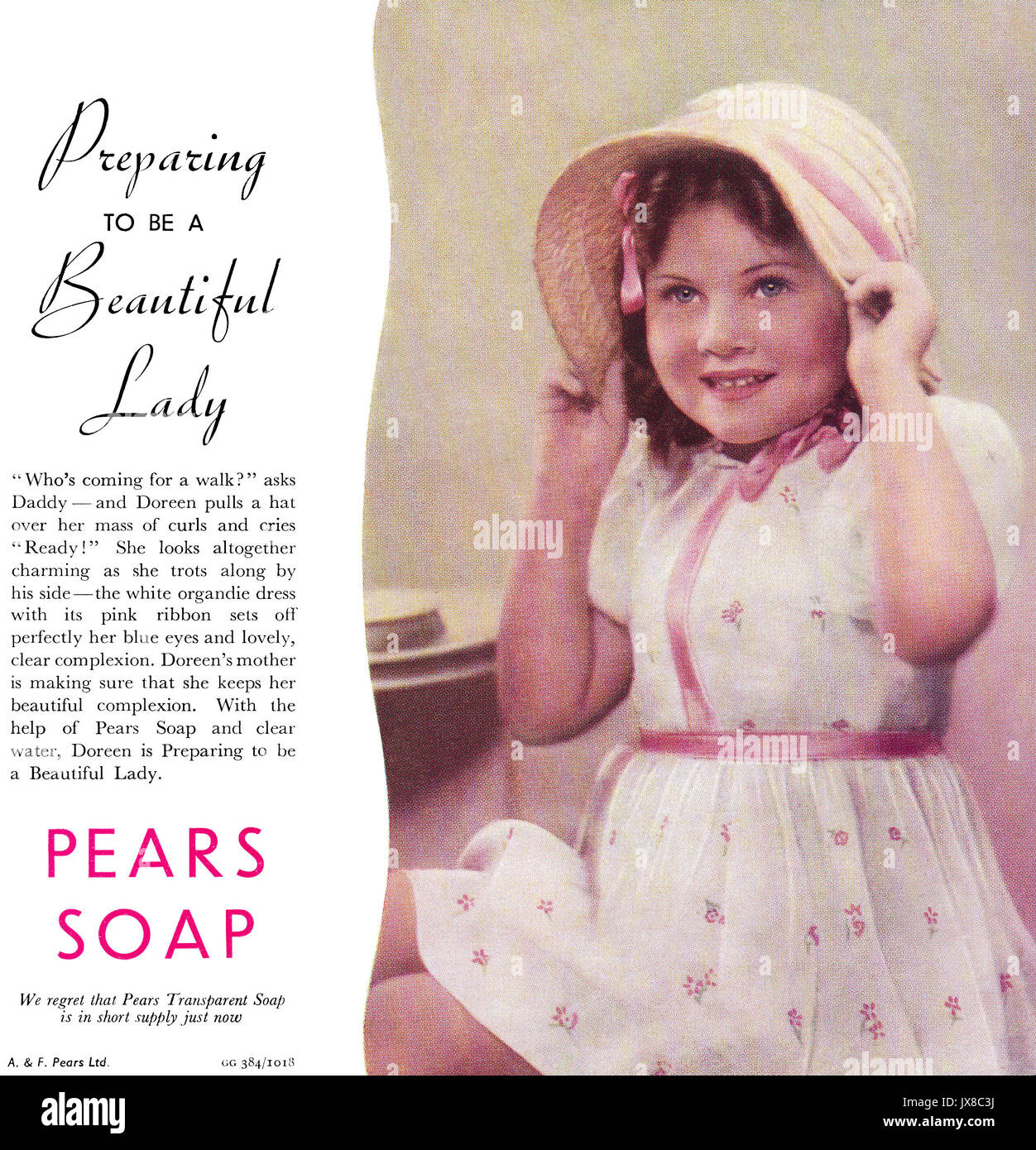 Vintage pears soap advertisement hi-res stock photography and images ...