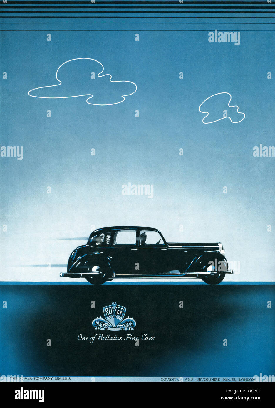 1930s british car advertisement hi-res stock photography and images - Alamy