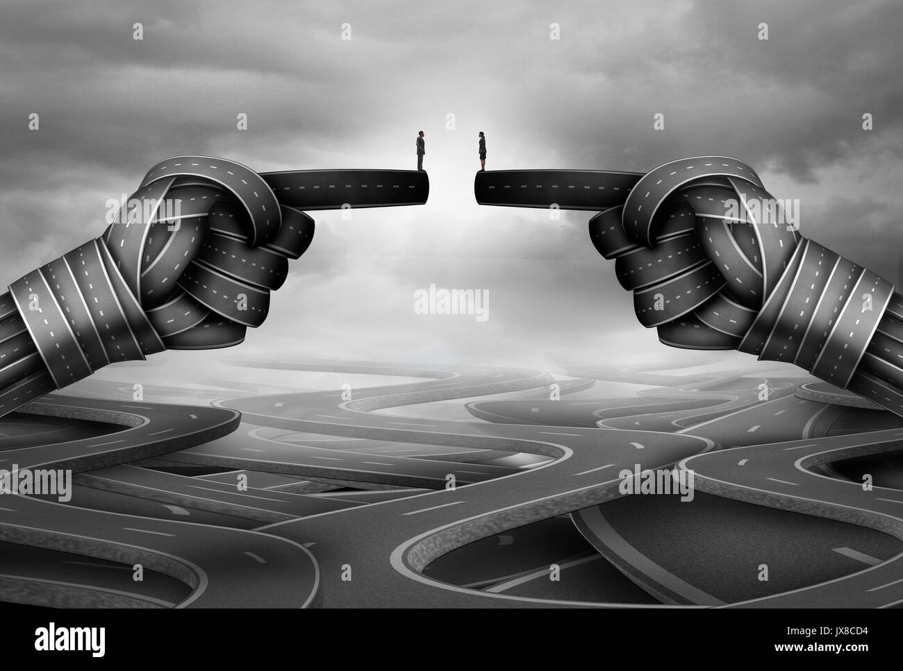 Connecting path hi-res stock photography and images - Alamy