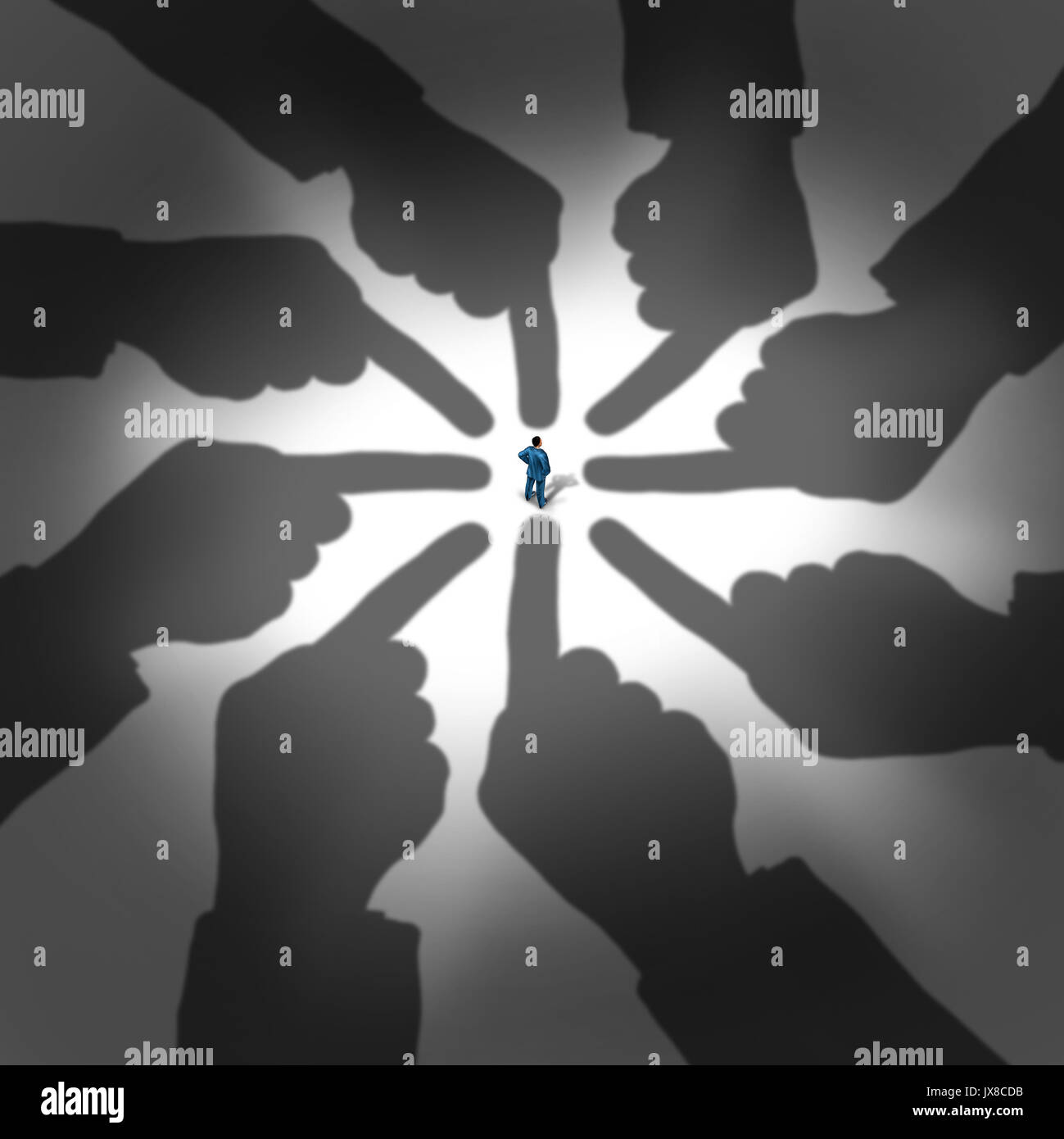 Pointing fingers accuse hi-res stock photography and images - Alamy